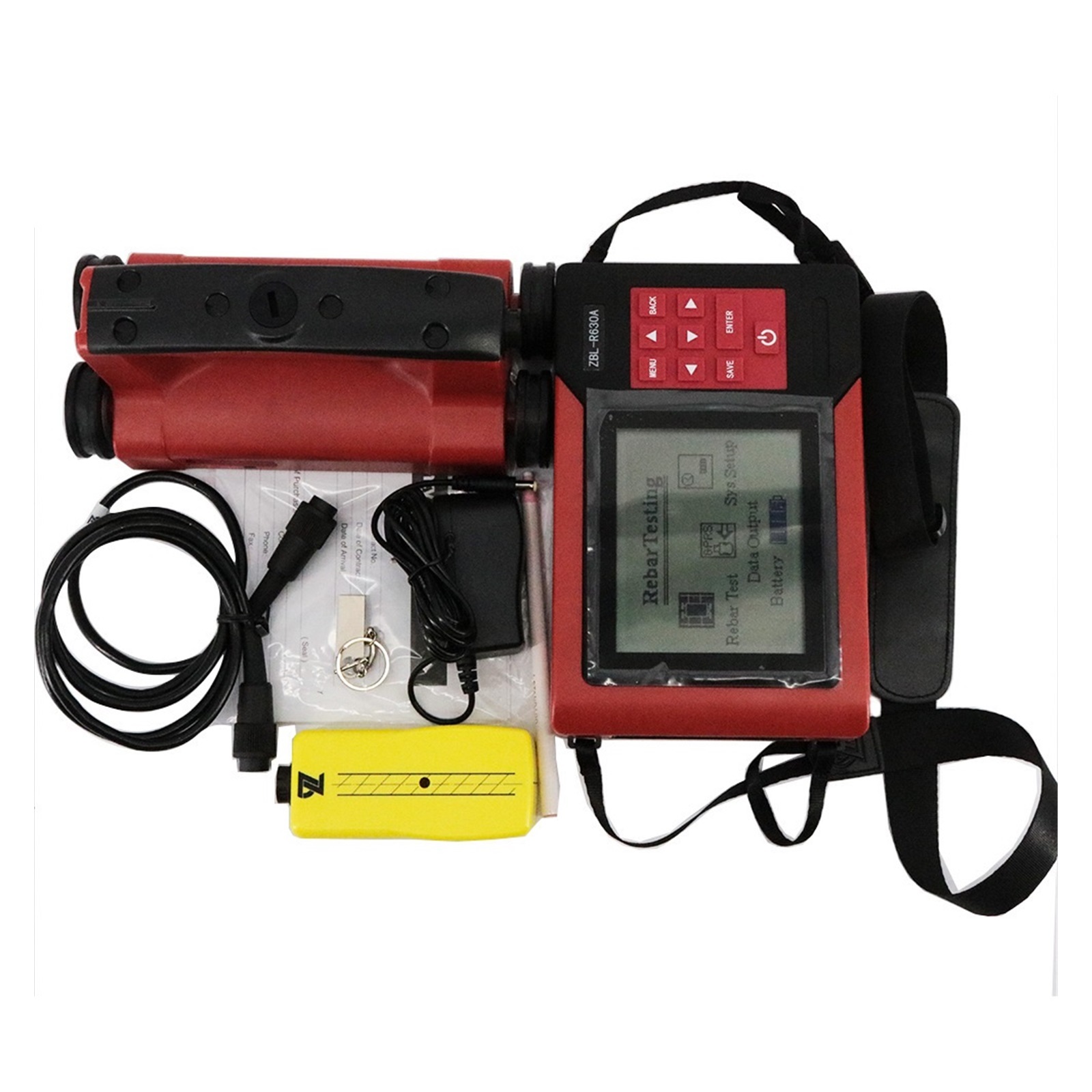 Concrete Rebar Tester Rebar Locator Detector Rebar Detector Position ...