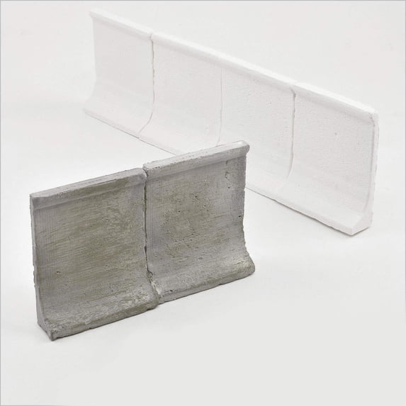 Concrete Retaining Walls 4 Pack, HO Scale, By Scientific - Walmart.com