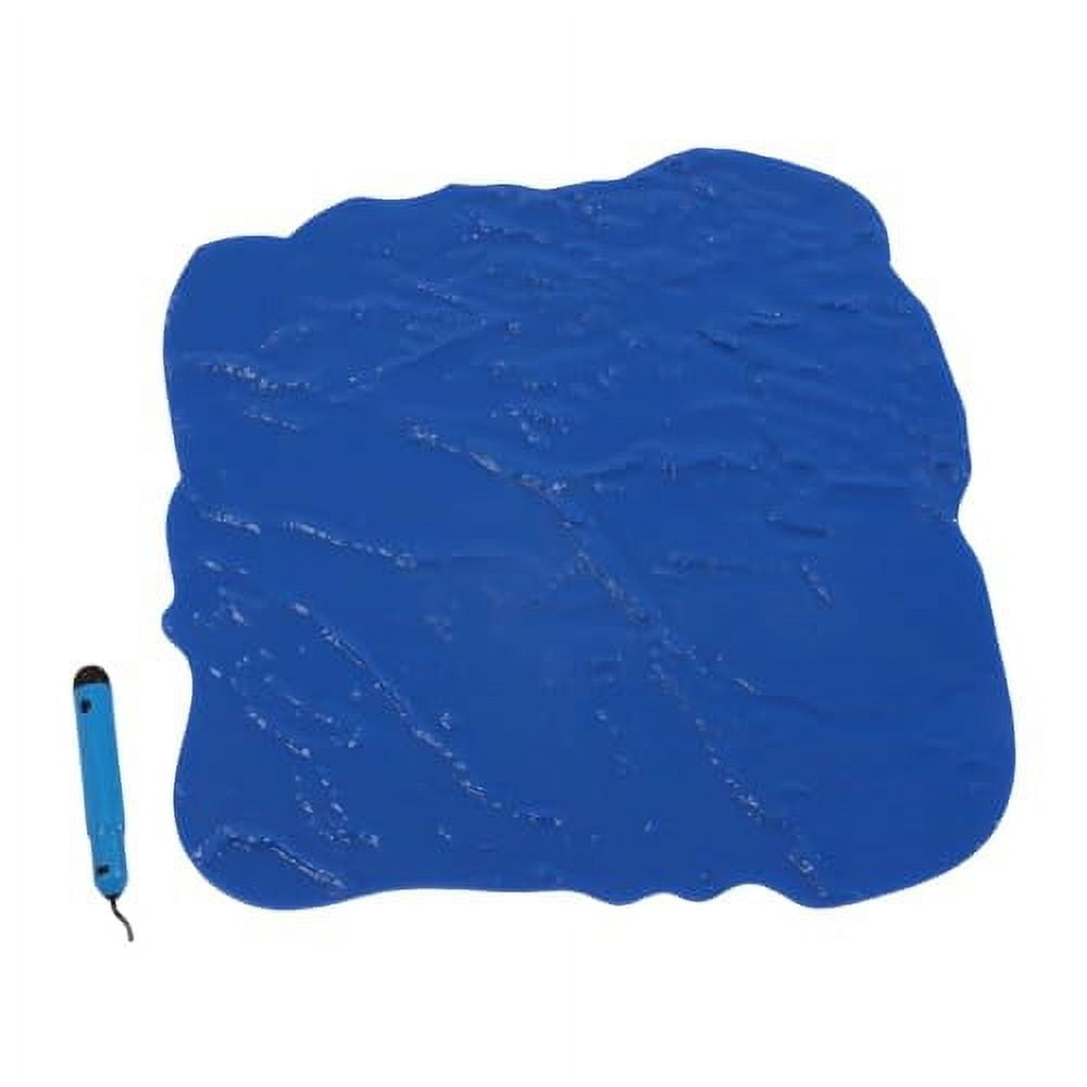 Concrete Slate Pattern, 36" X 36" Slate Stone Texture Decorative Cement ...