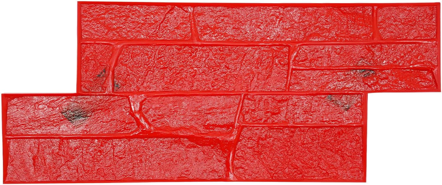 Concrete Stamp Mat, 28 x 12 in Concrete Texture Mat with Handles ...