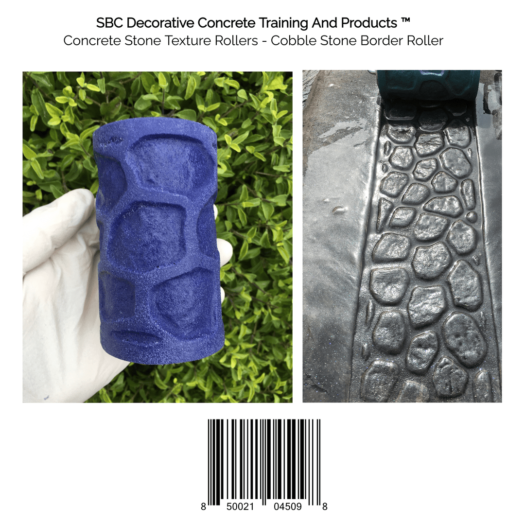 Concrete Stone Texture Rollers - Cobble Stone Border Roller - Walmart.com