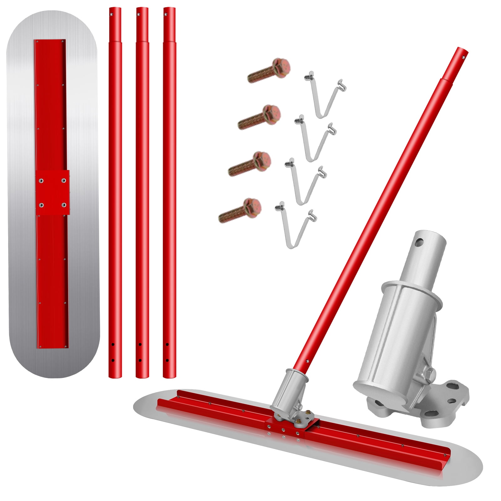 Concrete Surface Float, 47.2 L×11.8 W Heavy Duty, with Bracket ...