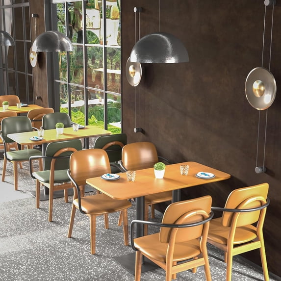 Concrete Textured Wallpaper Peel Dark Brown Matte Thick 31.5"x197 ...