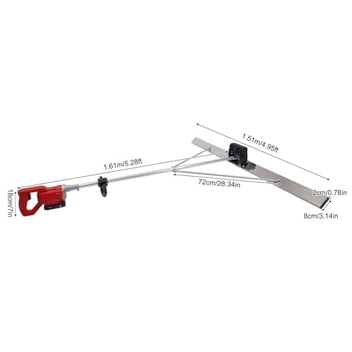 Concrete Vibratory Screed, 21V Concrete Vibrating Tool Battery ...