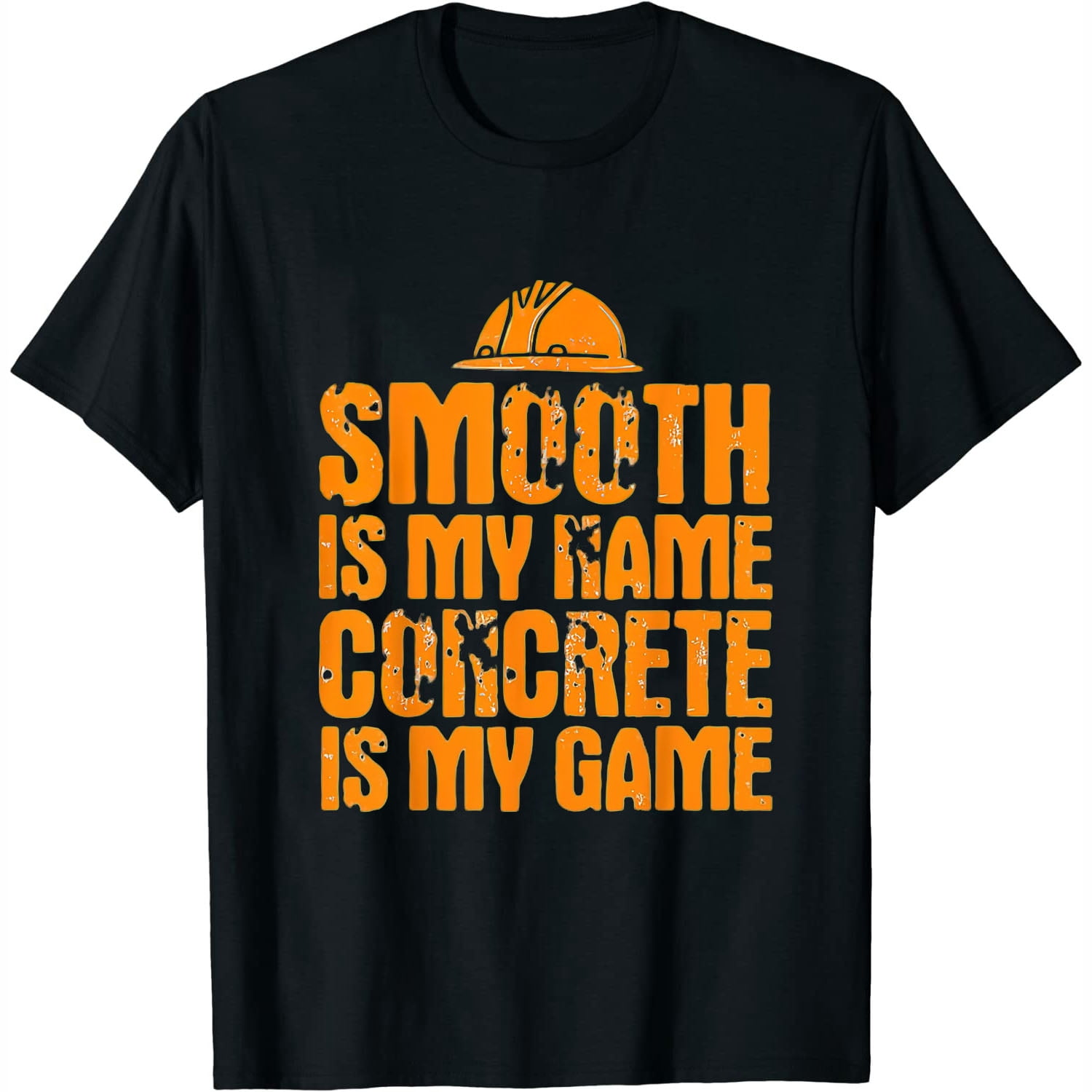 Concrete Worker Smooth Is My Name Vintage Concrete Finisher Womens T ...