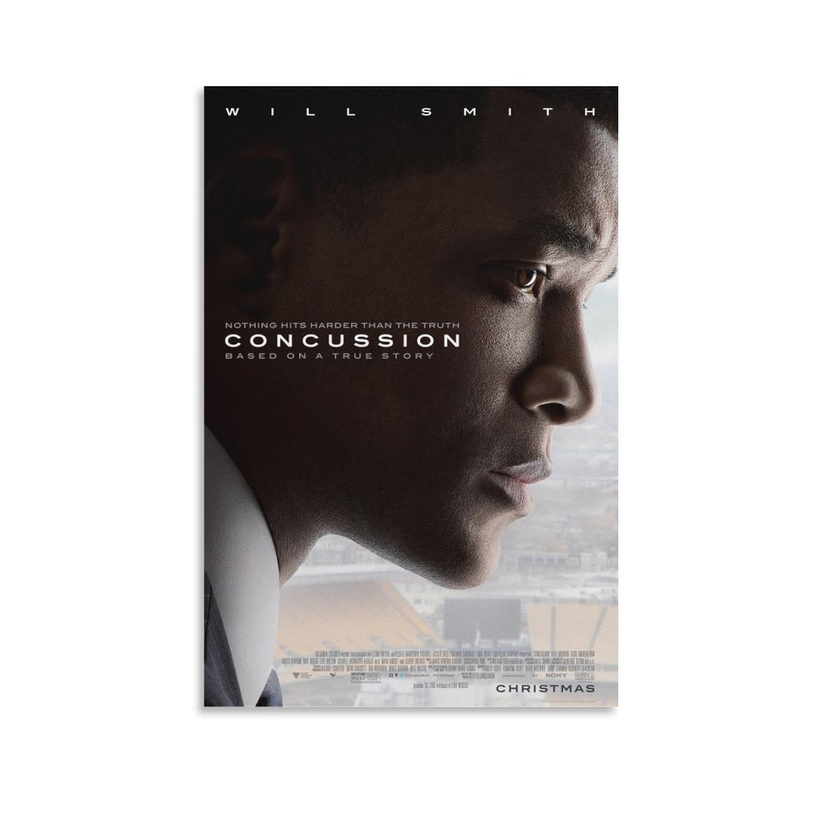 Concussion Classic Movie Poster Artworks Picture Print Poster Wall Art ...