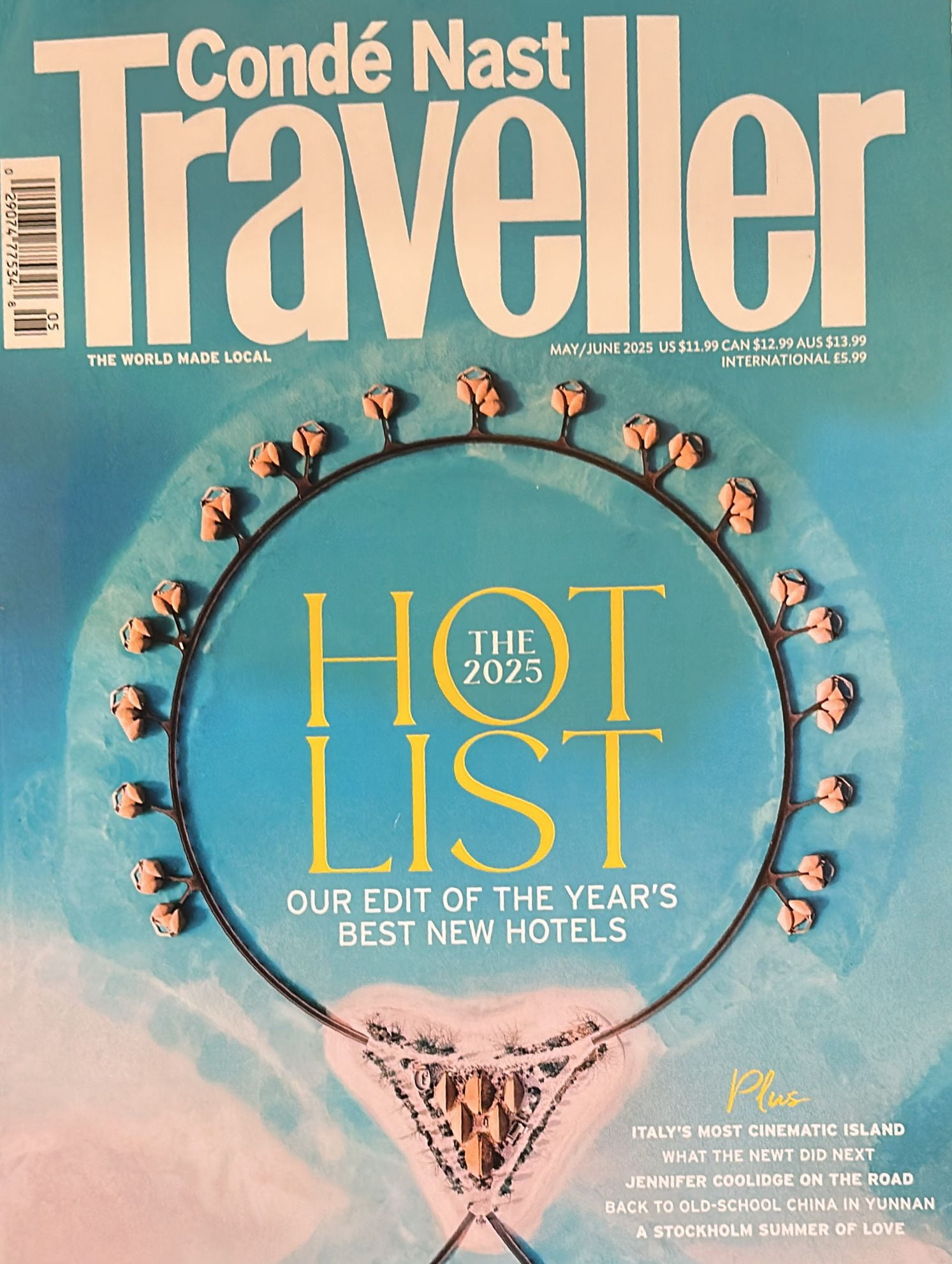 Conde Nast Traveller Uk Magazine May June 2025 - Walmart.com