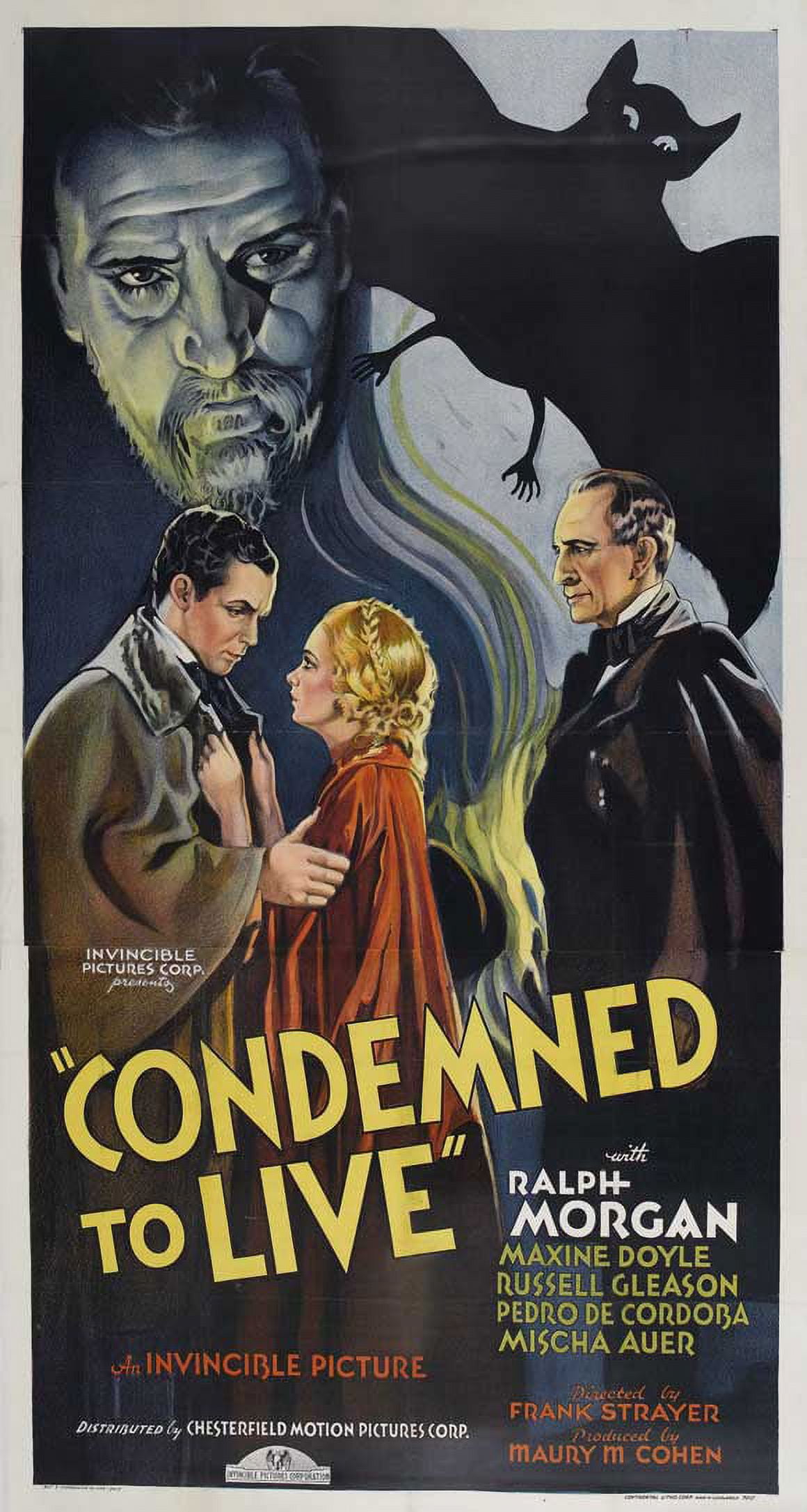 Condemned to Live - movie POSTER (Style A) (20" x 40") (1962) - Walmart.com