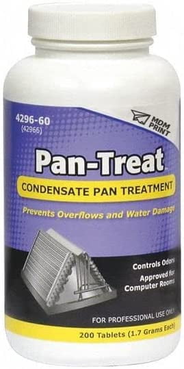 Condensate Pan Treatment, 200 Tab, White - Walmart.com