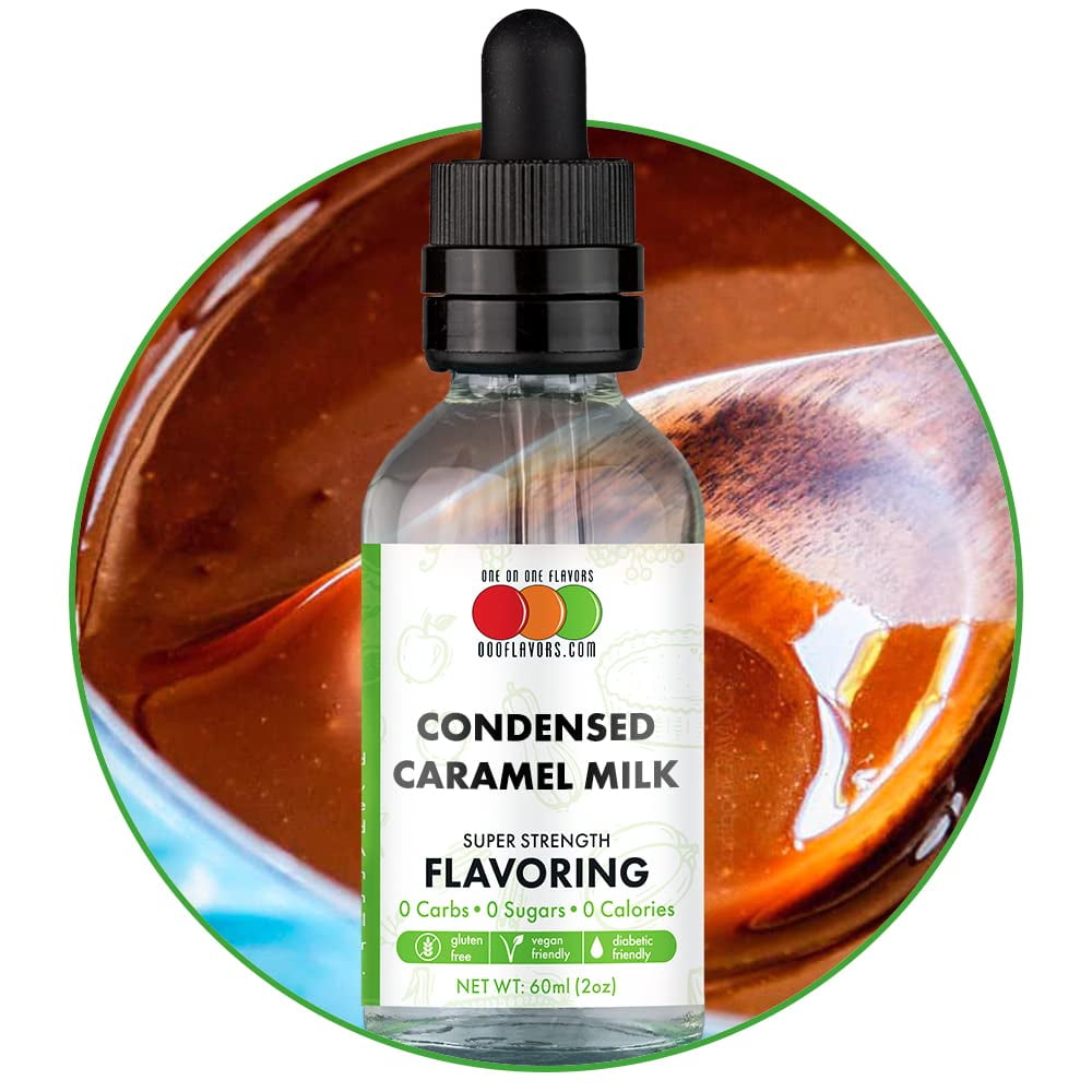 Condensed Caramel Milk Flavored Liquid Concentrate (2 oz) - Walmart.com