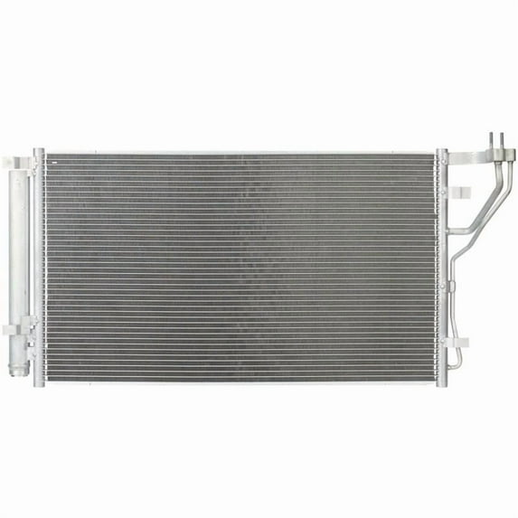 Condenser Assembly with Aluminum Construction and Block Fittings-A/C ...