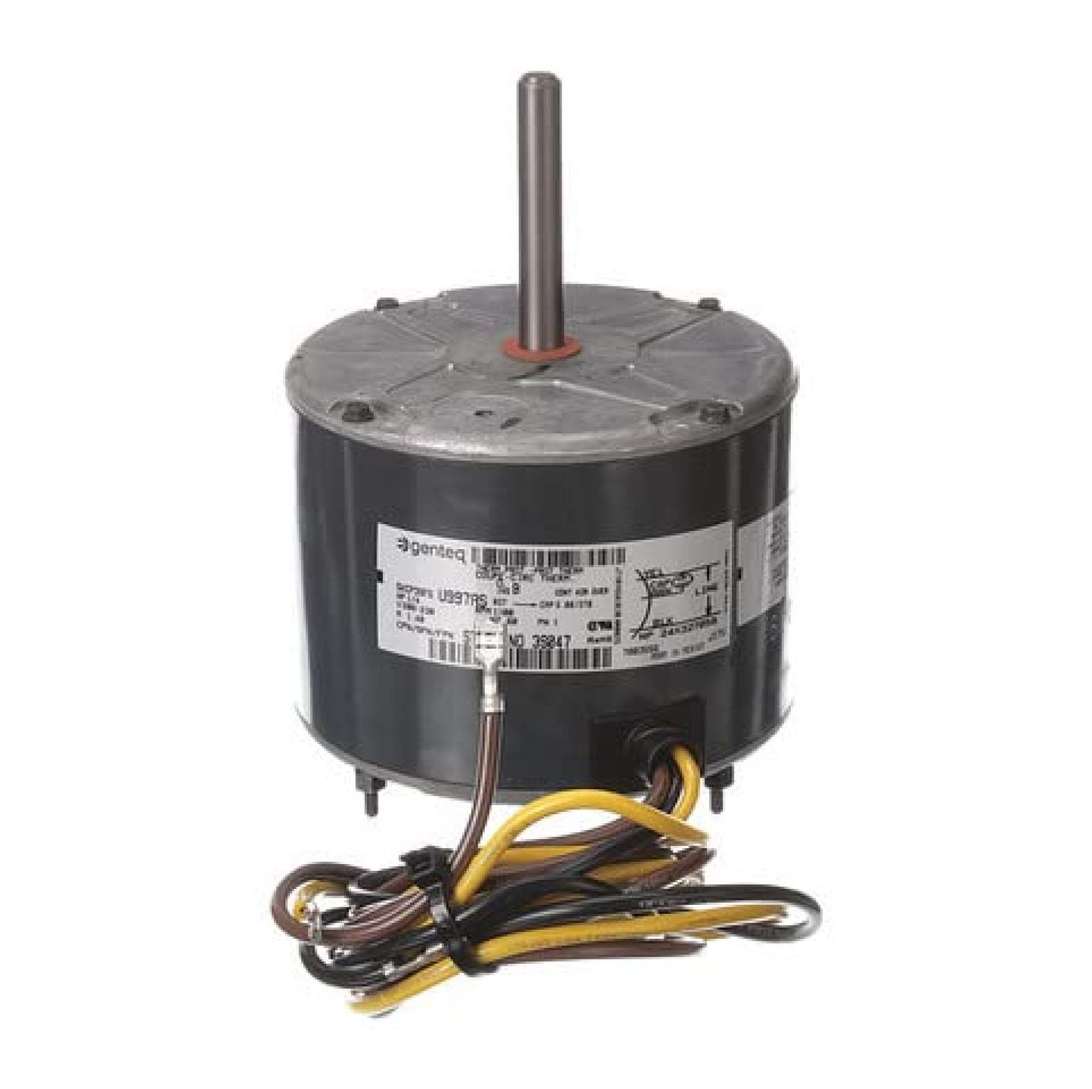 Condenser Fan Motor 1/4 HP 208-230V - Furnace Blower Motor Replacement ...
