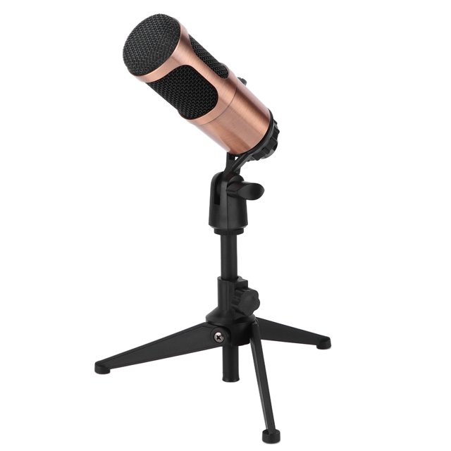Condenser Microphone Kit with Tripod Stand USB Plug Recording Mic Live ...