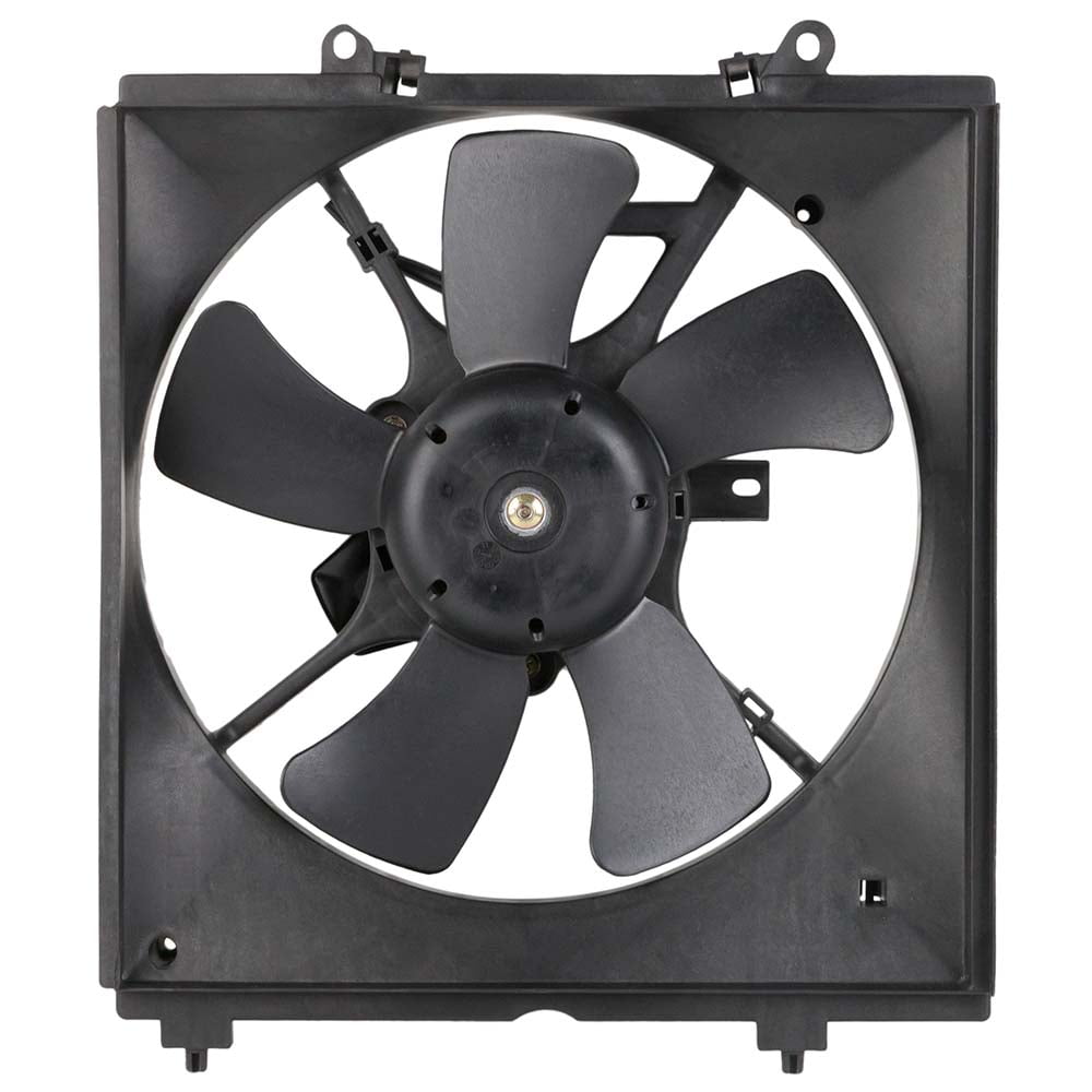Condenser Or Radiator Cooling Fan Assembly For Mitsubishi Lancer 2002 ...