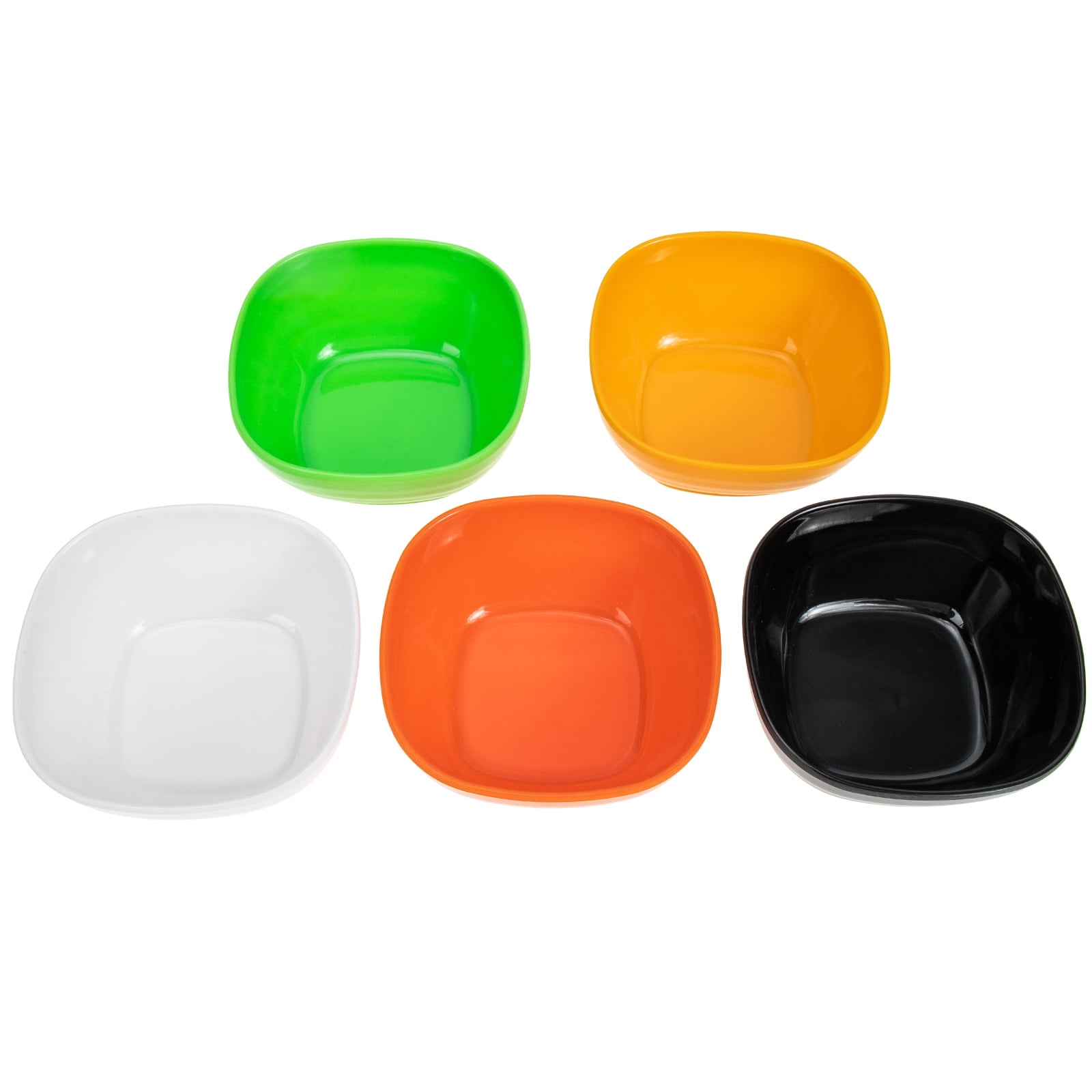 Condiment Dishes Home Mini Bowls Melamine Rice Appetizer Plates Tasting ...