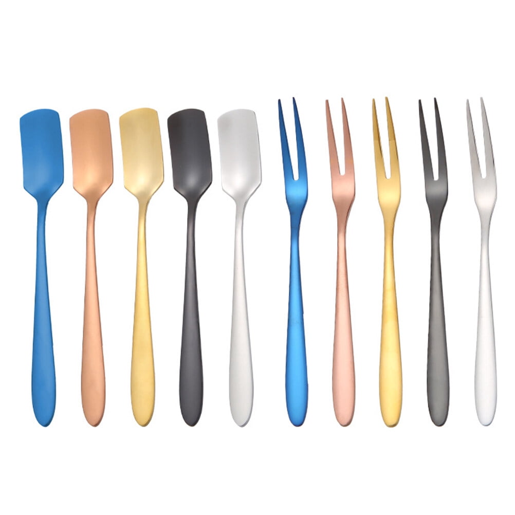 Condiment Fork Charcuterie Board Fork 13.00X0.90X0.50CM Silver ...