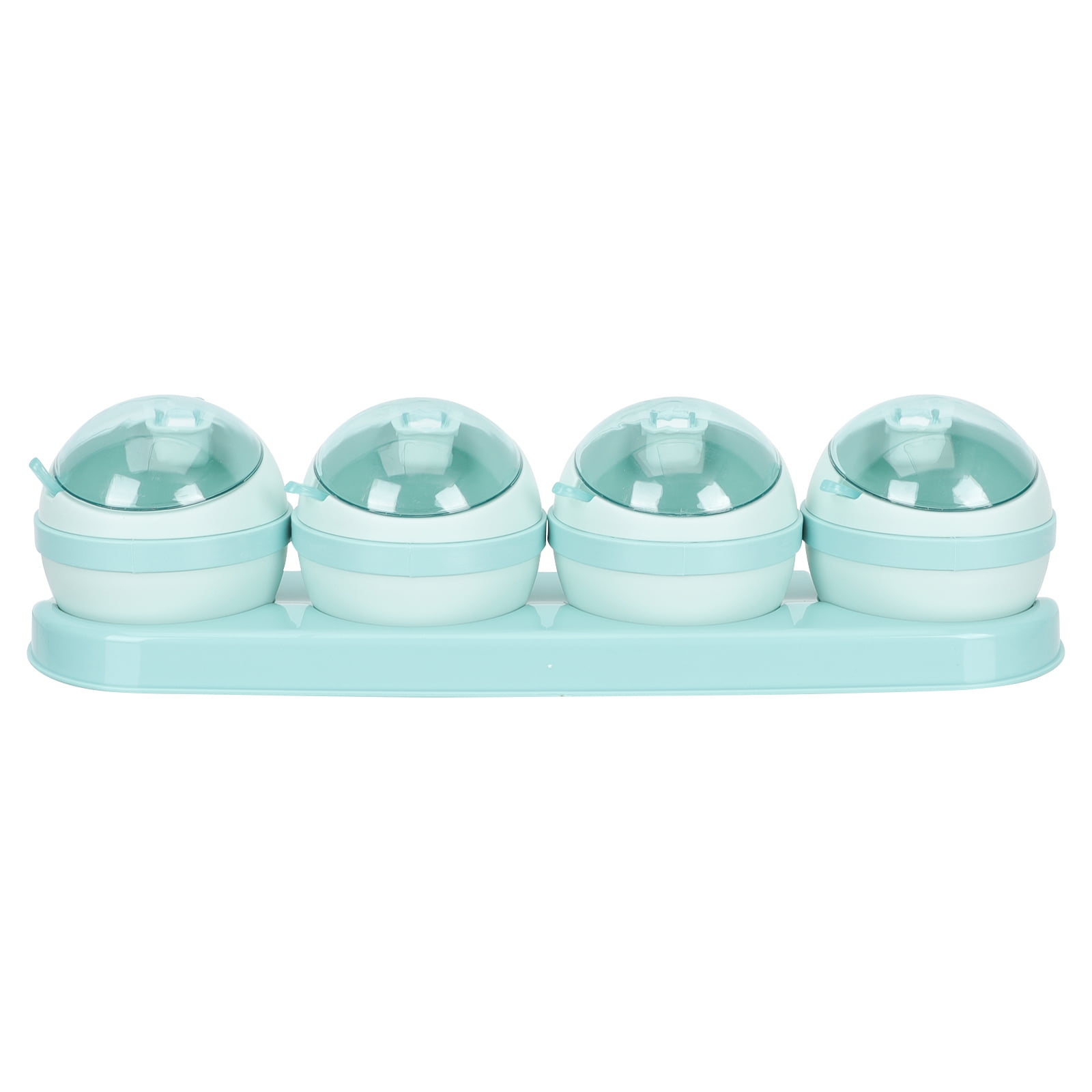 Condiment Jar Container with Lid & Serving Spoon - Walmart.com