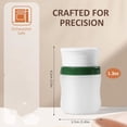 Condiment Squeeze Bottles, 1.3-oz salad dressing container to go, Leak ...