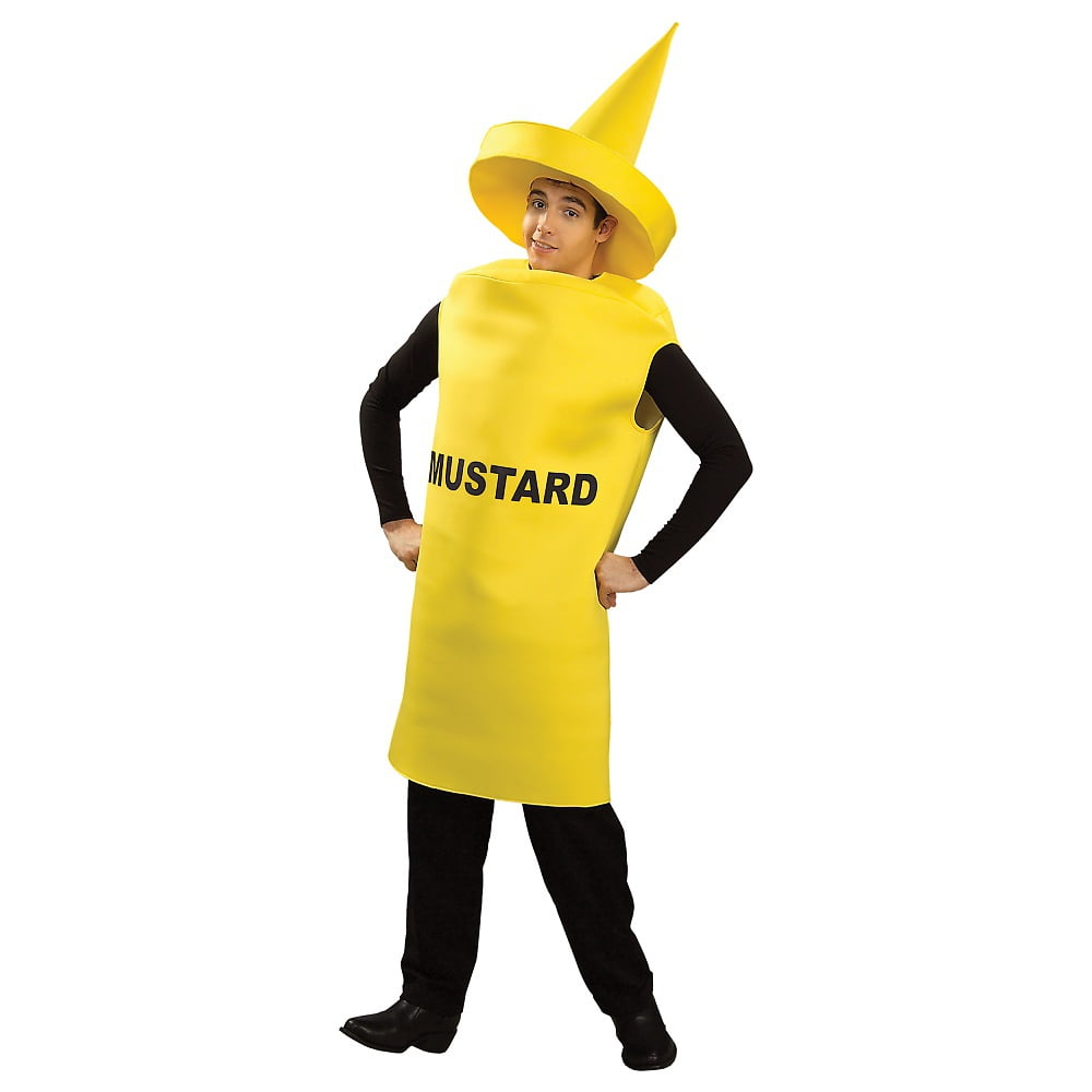 Condiments Adult Costume Mustard - Standard - Walmart.com