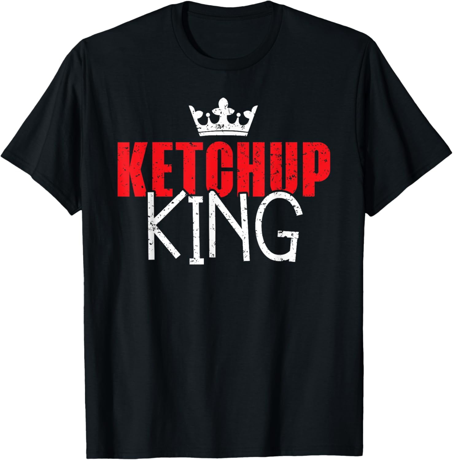 Condiments Food Lover Tomato Ketchup King T-Shirt - Walmart.com