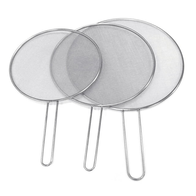 Conditiclusy Stainless Steel Splatter Screen, Oil-Proof Lid for Frying ...