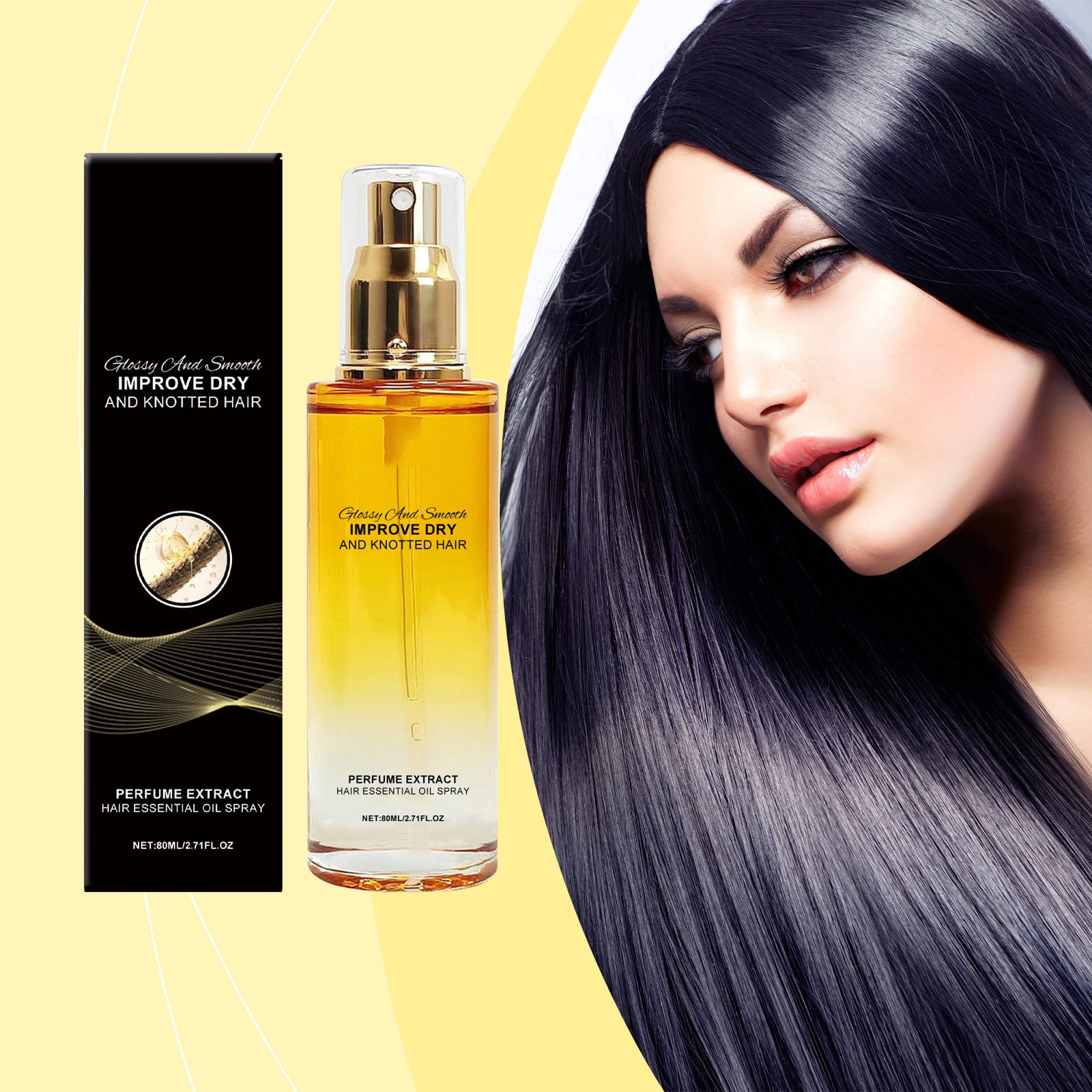 Conditioning Oil Spray Scalp & Hair Radiance Enhancer - Leave-In ...