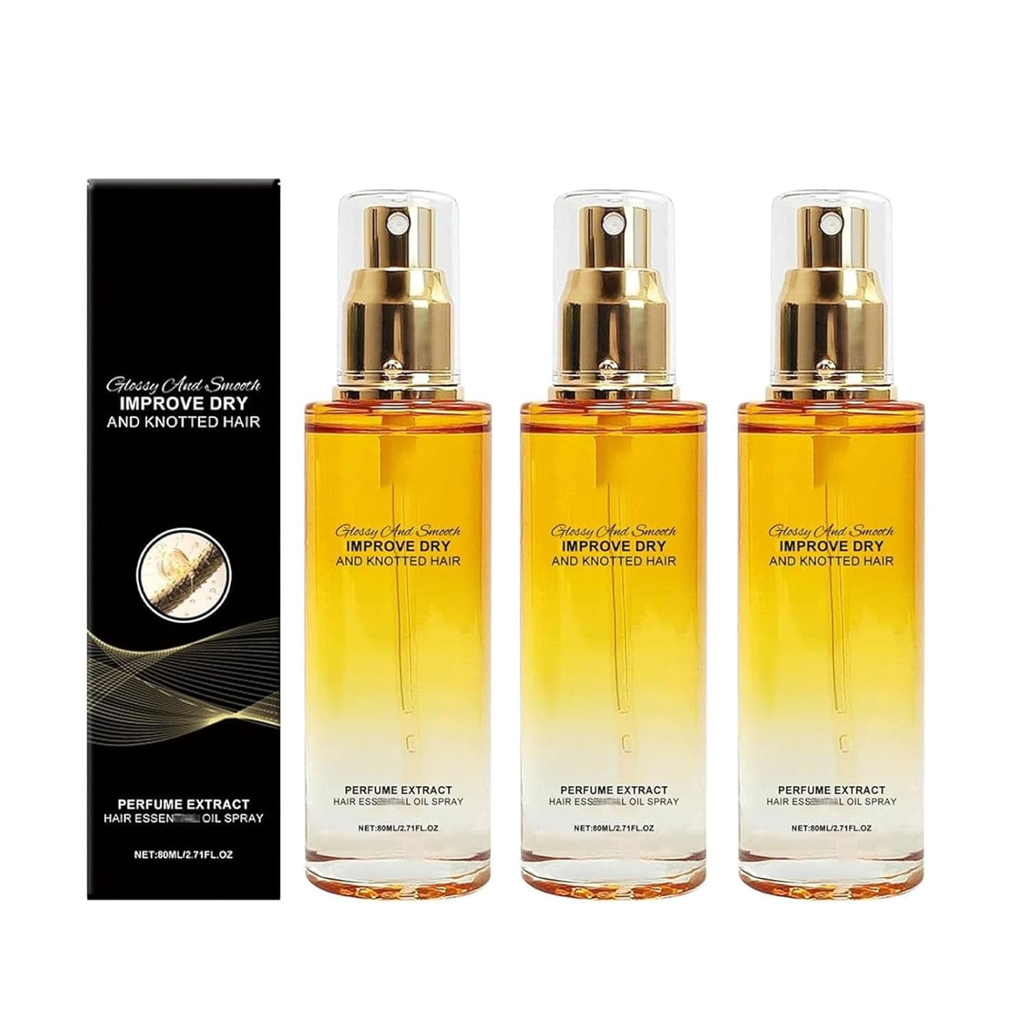 Conditioning Oil Spray Scalp & Hair Strengthener Leave-ln, Conditioner ...