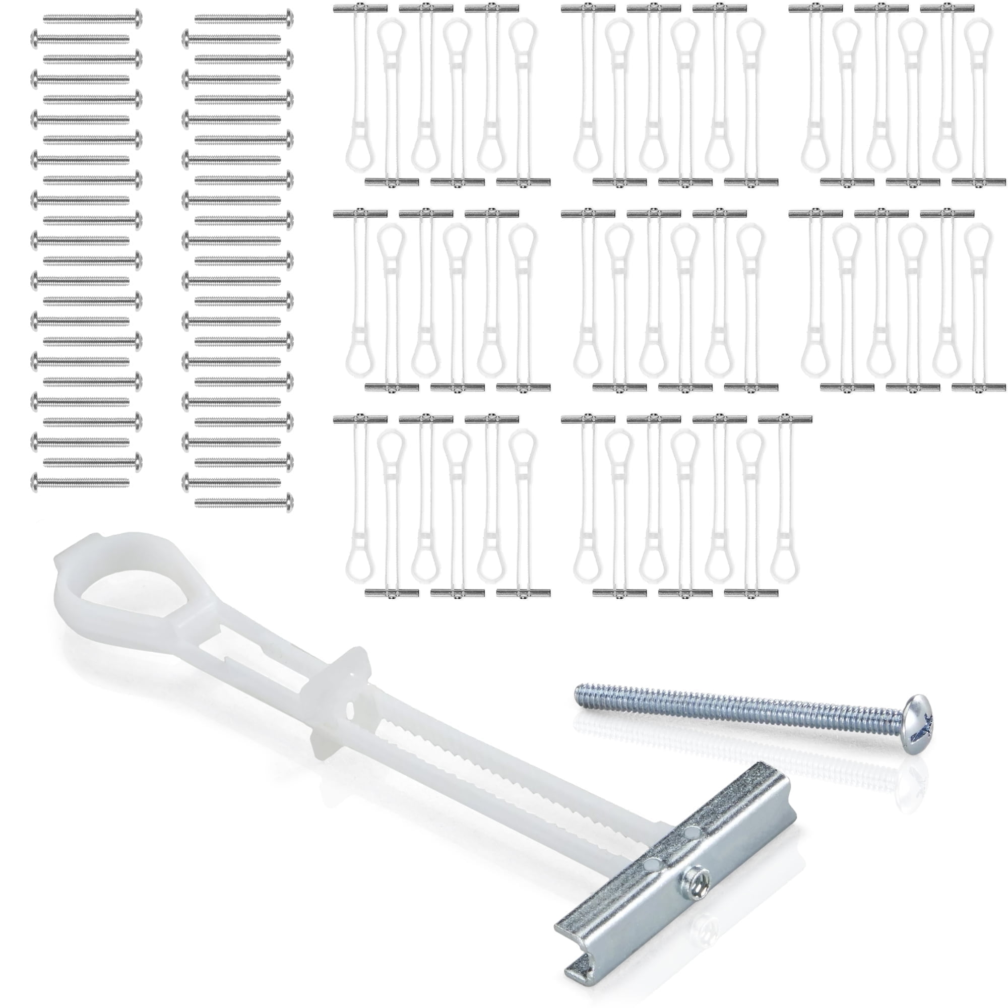 CondoMounts Elephant Metal Stud Anchors 200lbs Drywall Anchor 50 Pack ...