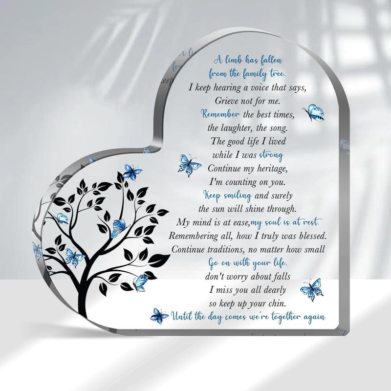Condolence Gifts Sympathy Gifts Remembrance Gift Memorial Heart Shaped ...