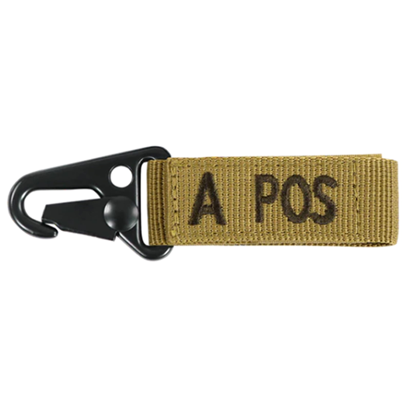 Condor 239 Tactical Blood Type Tag MOLLE Modular Hook & Loop Keychain ...