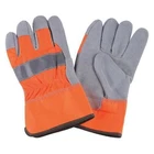 Condor 4Nhe3 Leather Gloves, Cowhide, Safety Cuff, Wing Thumb, Full ...