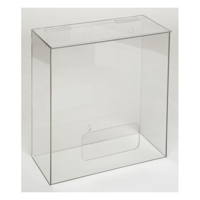 Condor Bouffant Dispenser, PETG, clear, 11-7/8 x 12-3/8 x 5-1/2" 3UZG2 ...