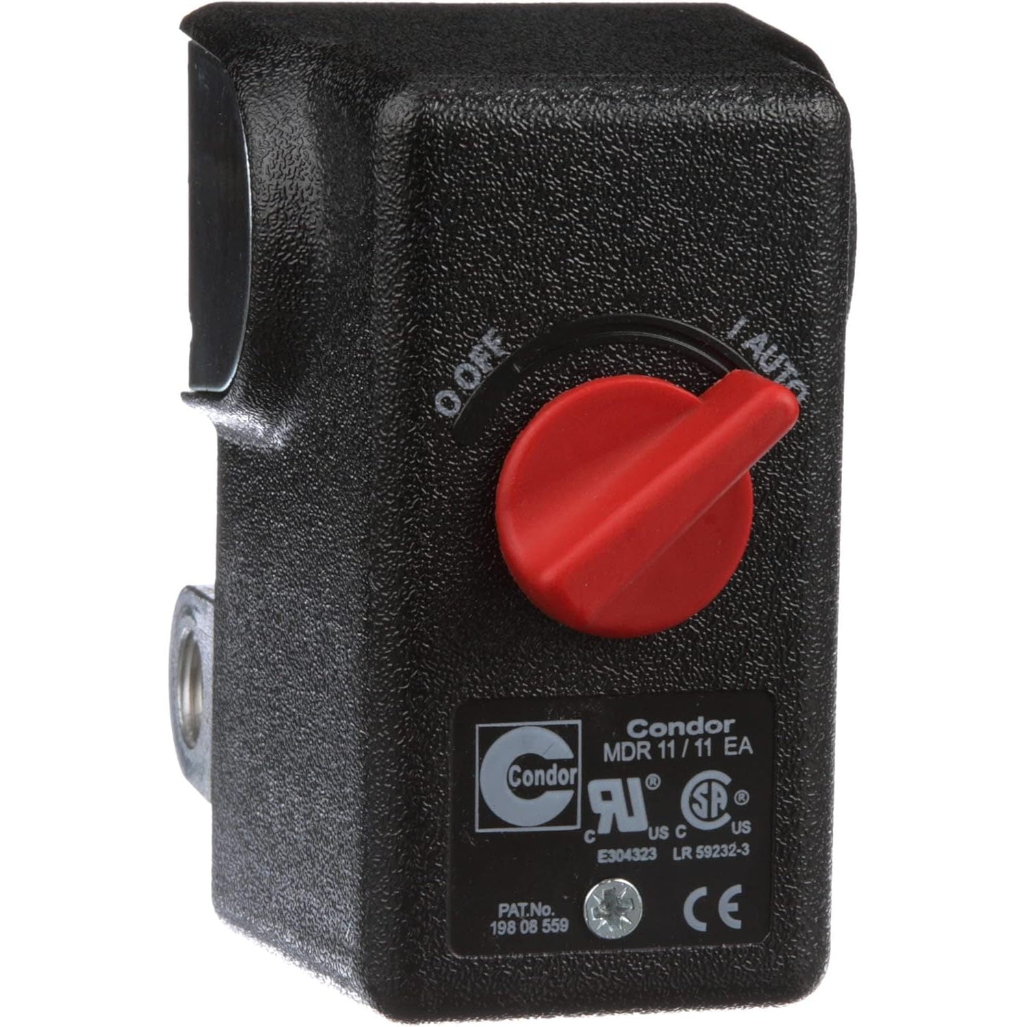 Condor CW219300AV Air Compressor Pressure Switch, 120-155 PSI, Push ...
