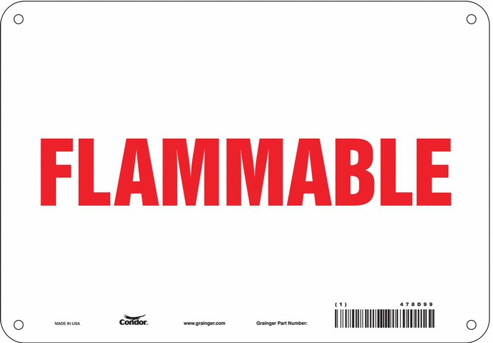 Condor Danger Sign,7 in x 10 in,Aluminum 478D99 478D99 ZO-G5831590 ...