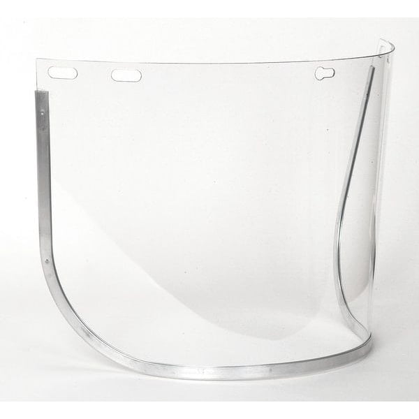 Condor Face Shield Visor, Clear Visor, 8" Height, Uncoated Lens, Clear ...