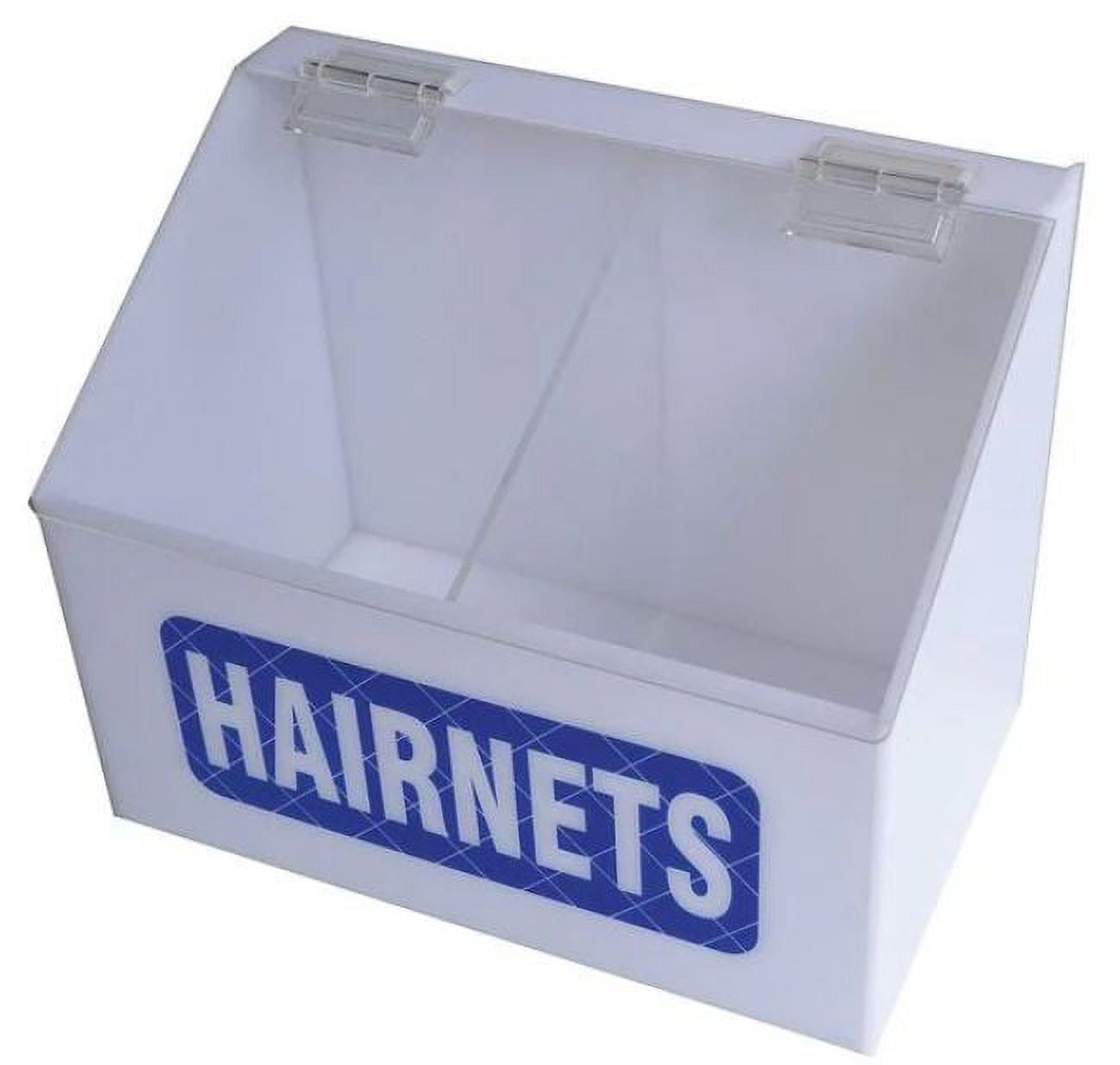 Condor Hairnet Dispenser,Acrylic,White 30ZE60 - Walmart.com