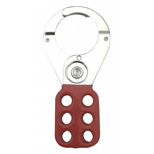 Condor Lockout Hasp,Snap-On,6 Lock,Red 7620 - Walmart.com