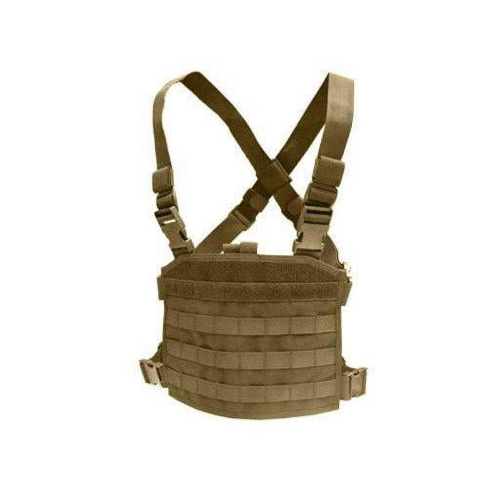 Condor Outdoor MOLLE Modular Chest Panel ( Tan ) Size: Adjustable ...