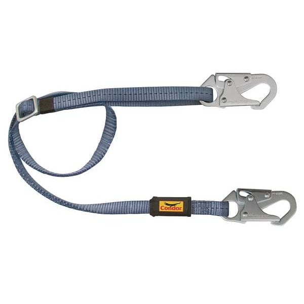 Condor Positioning Lanyard,Blue,Adjustable 45J293 - Walmart.com