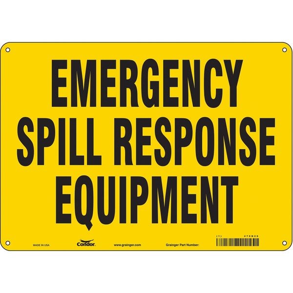 Condor Safety Sign,10 in x 14 in,Polyethylene 470N20 - Walmart.com