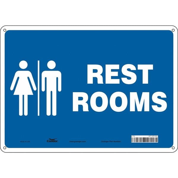 Condor Safety Sign,10 in x 14 in,Polyethylene 473Y44 - Walmart.com