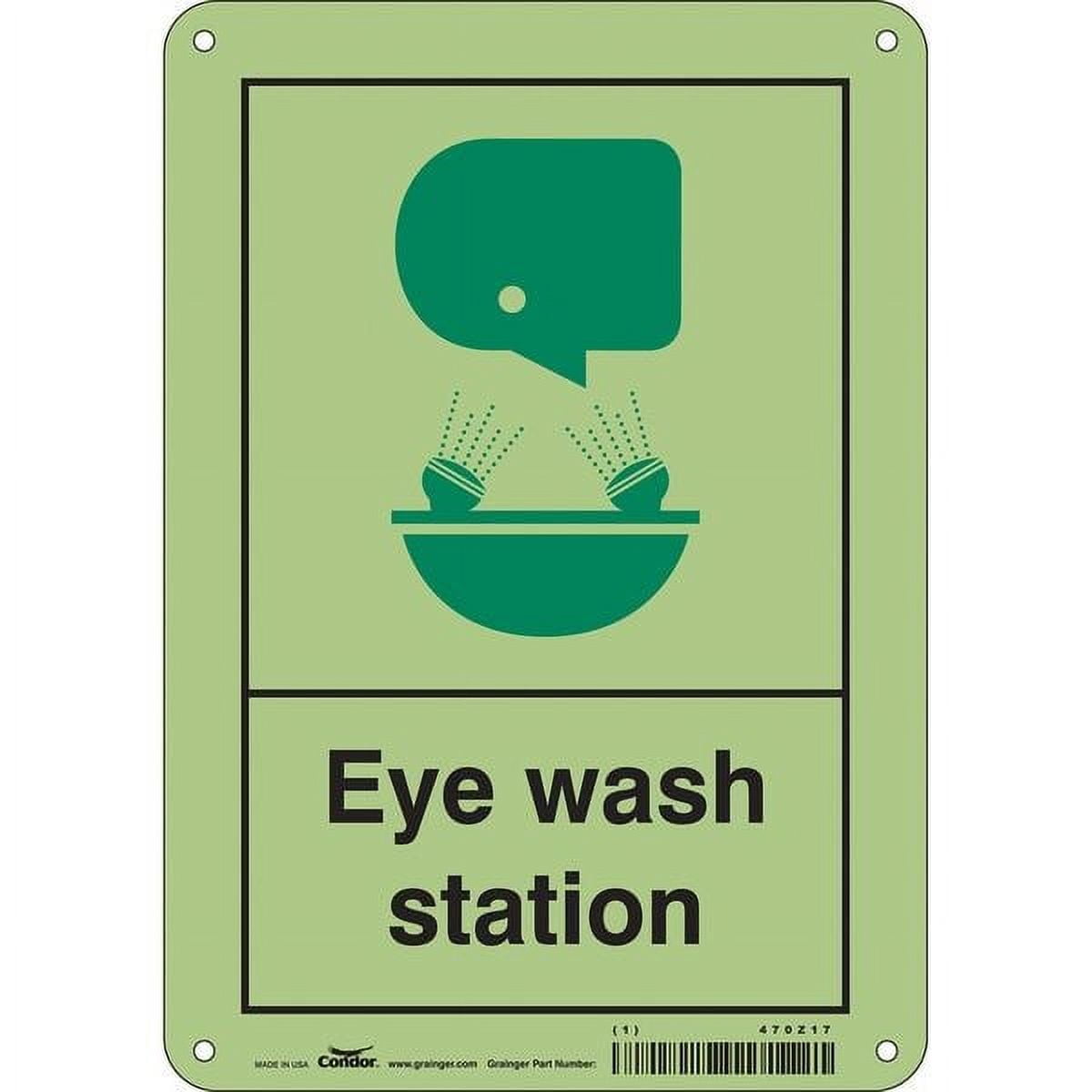 Condor Safety Sign,10 in x 7 in,Aluminum 470Z17 - Walmart.com