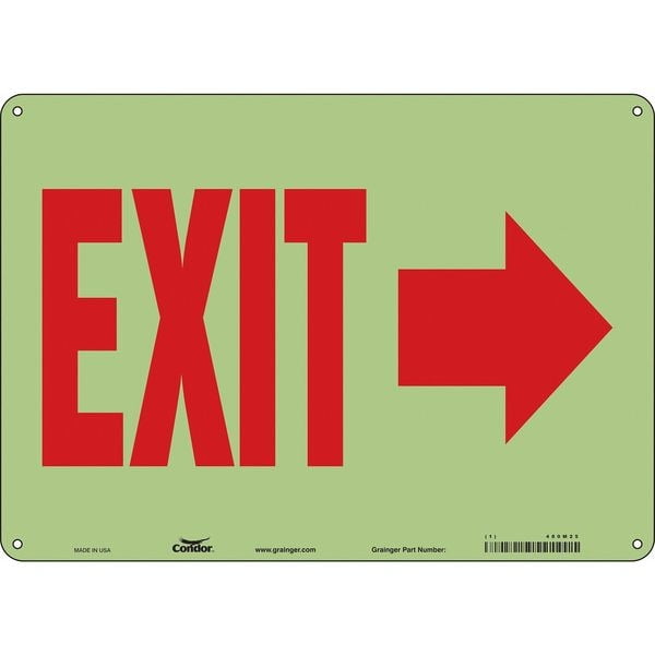 Condor Safety Sign,10 inx14 in,Polyethylene 480M25 - Walmart.com