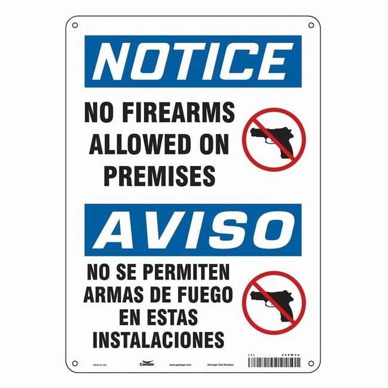 Safety Sign, 14 in Height, 10 in Width, Polyethylene, Vertical ...