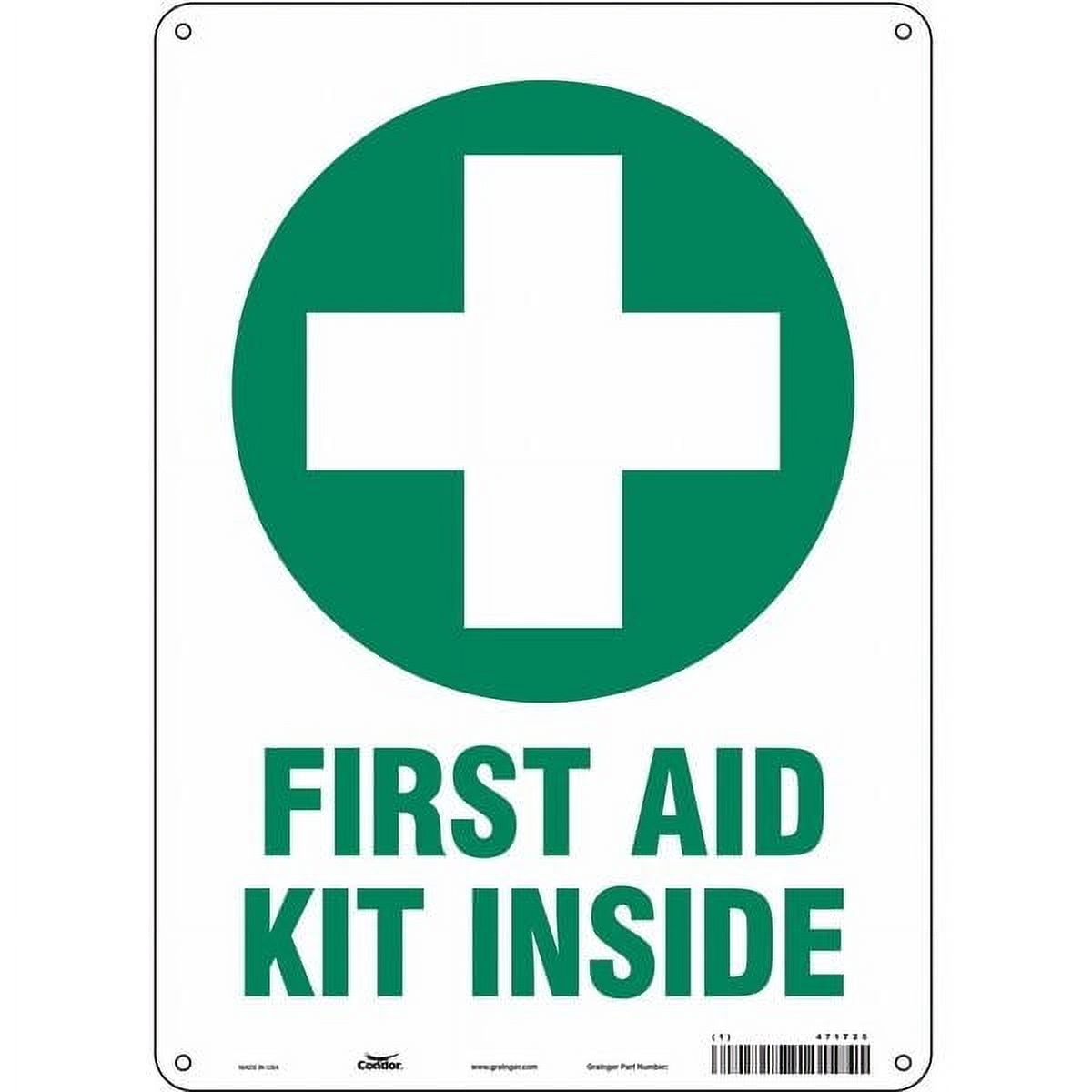 Condor Safety Sign,14 in x 10 in,Polyethylene 471T25 - Walmart.com