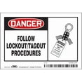 Condor Safety Sign,3 1/2 inx5 in,Vinyl 469L54 - Walmart.com