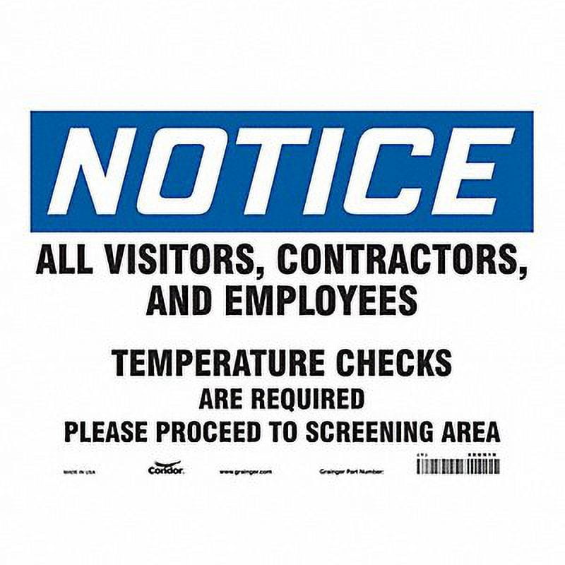 Condor Safety Sign 60GK19 - Walmart.com