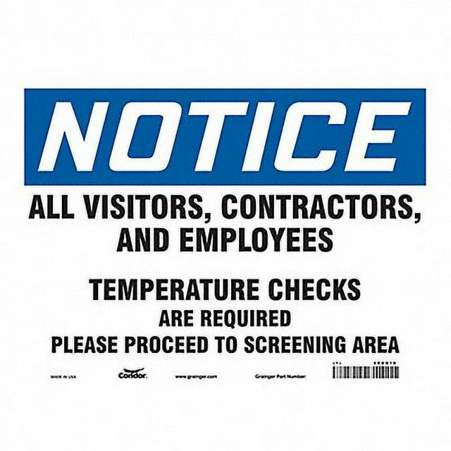 Condor Safety Sign 60GK19 - Walmart.com