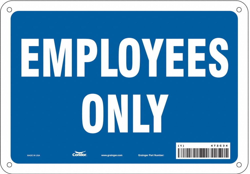 Condor Safety Sign,7 in x 10 in,Aluminum 472C34 472C34 ZO-G5833891 ...