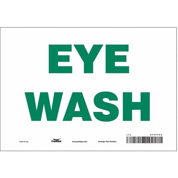 Condor Safety Sign,7 in x 10 in,Vinyl 470Y52 - Walmart.com